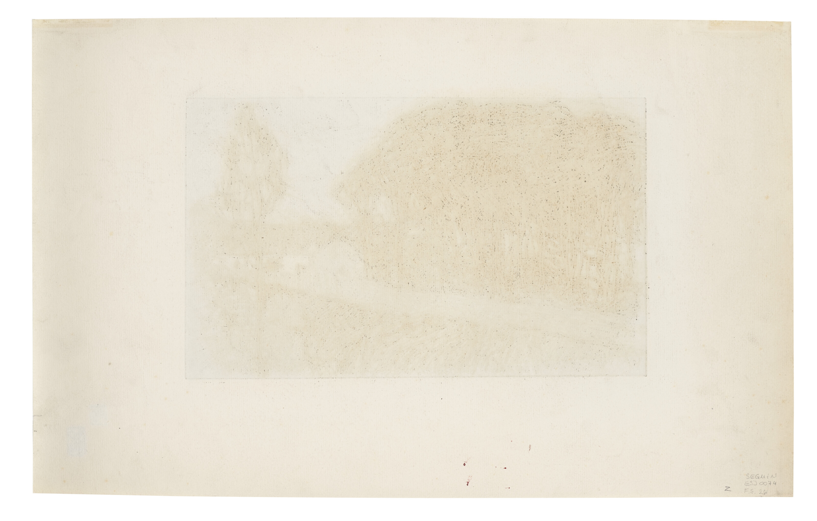 Armand Seguin | Les arbres derrière la route au Pouldu (The Trees ...