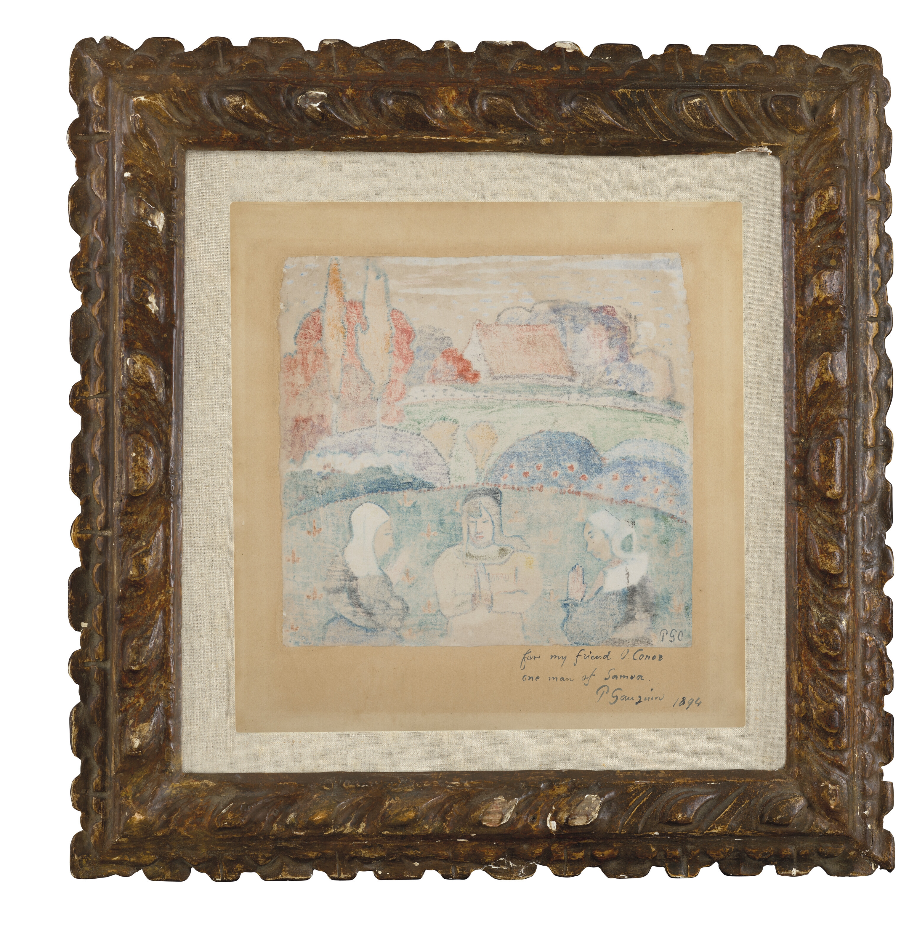 Paul Gauguin | L'Angelus en Bretagne (1894) | MutualArt