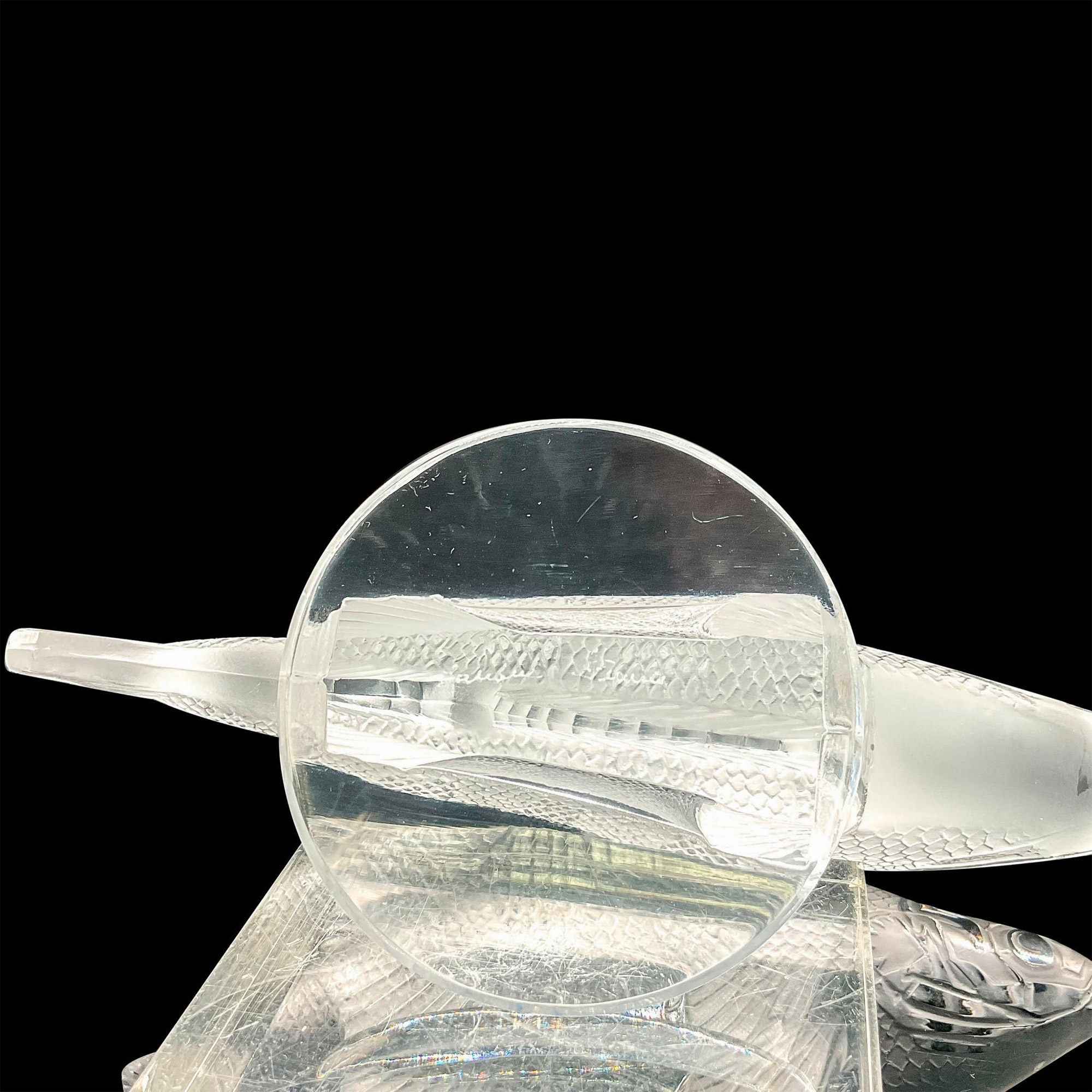 Marie-Claude Lalique | Lalique Crystal Figurine Perche Fish Paperweight ...