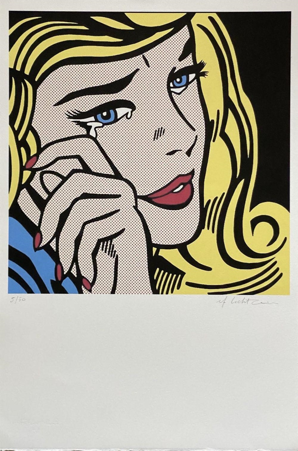 Roy Lichtenstein | Roy Lichtenstein (after) - Crying Girl | MutualArt