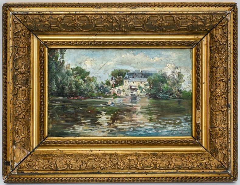 Ludovico Marchetti | Rendezvous on the pond | MutualArt