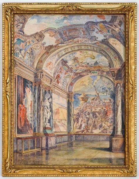 Georges Castex | The Salle des Illustres in Toulouse | MutualArt