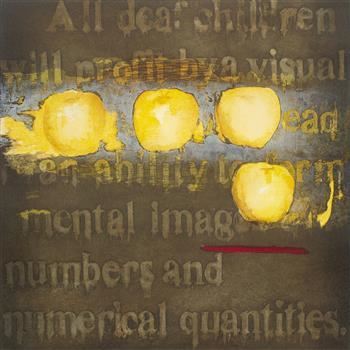 Deborah Oropallo | Number Work, (1990) | MutualArt