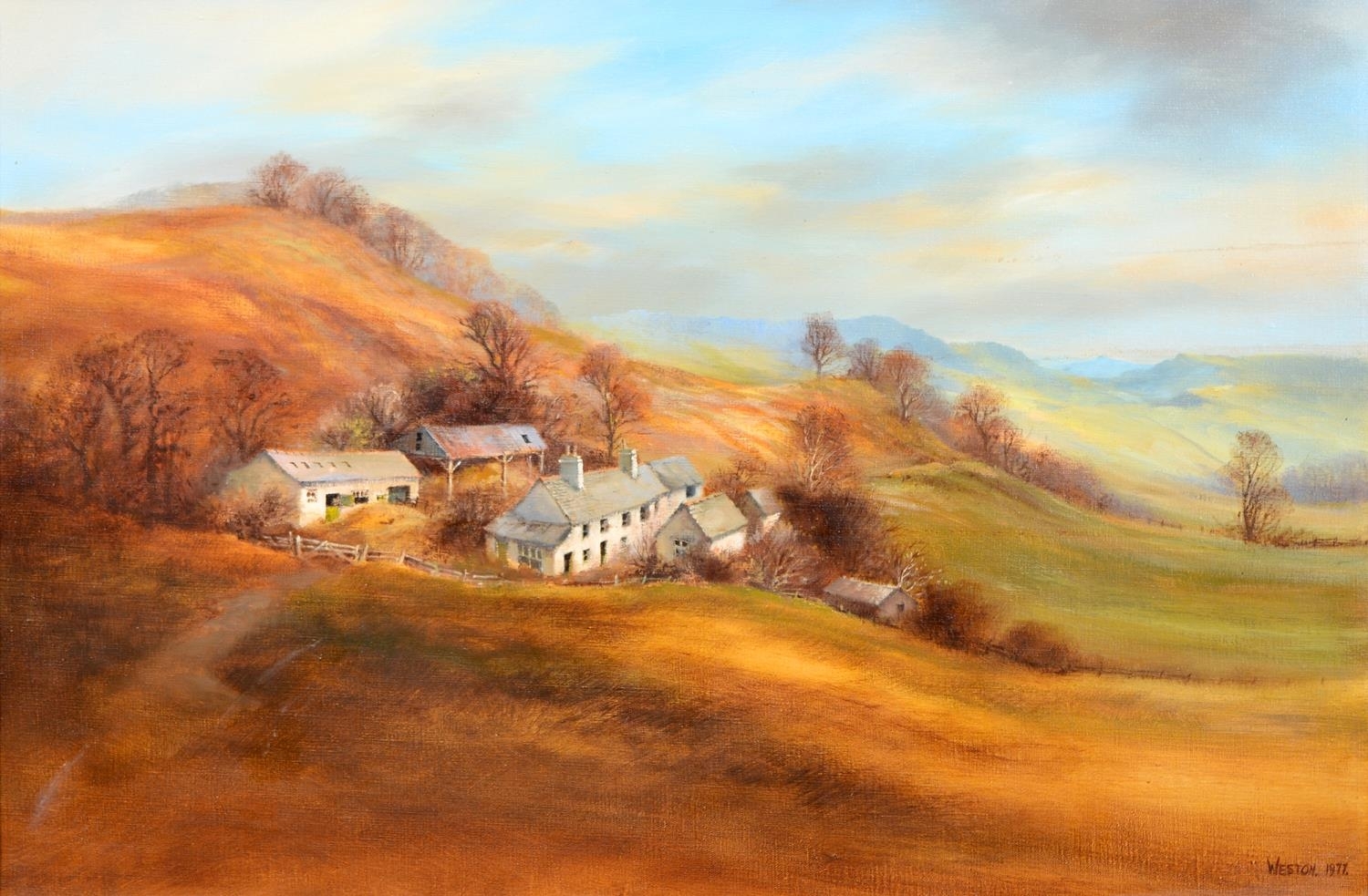 David Weston | Hillside Farm | MutualArt