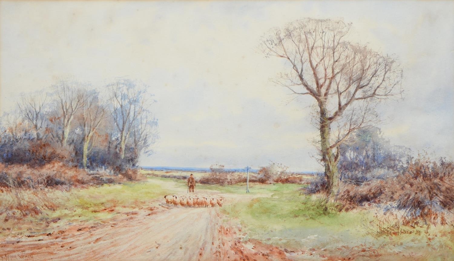 Alexander Molyneux Stannard | Driving Sheep | MutualArt