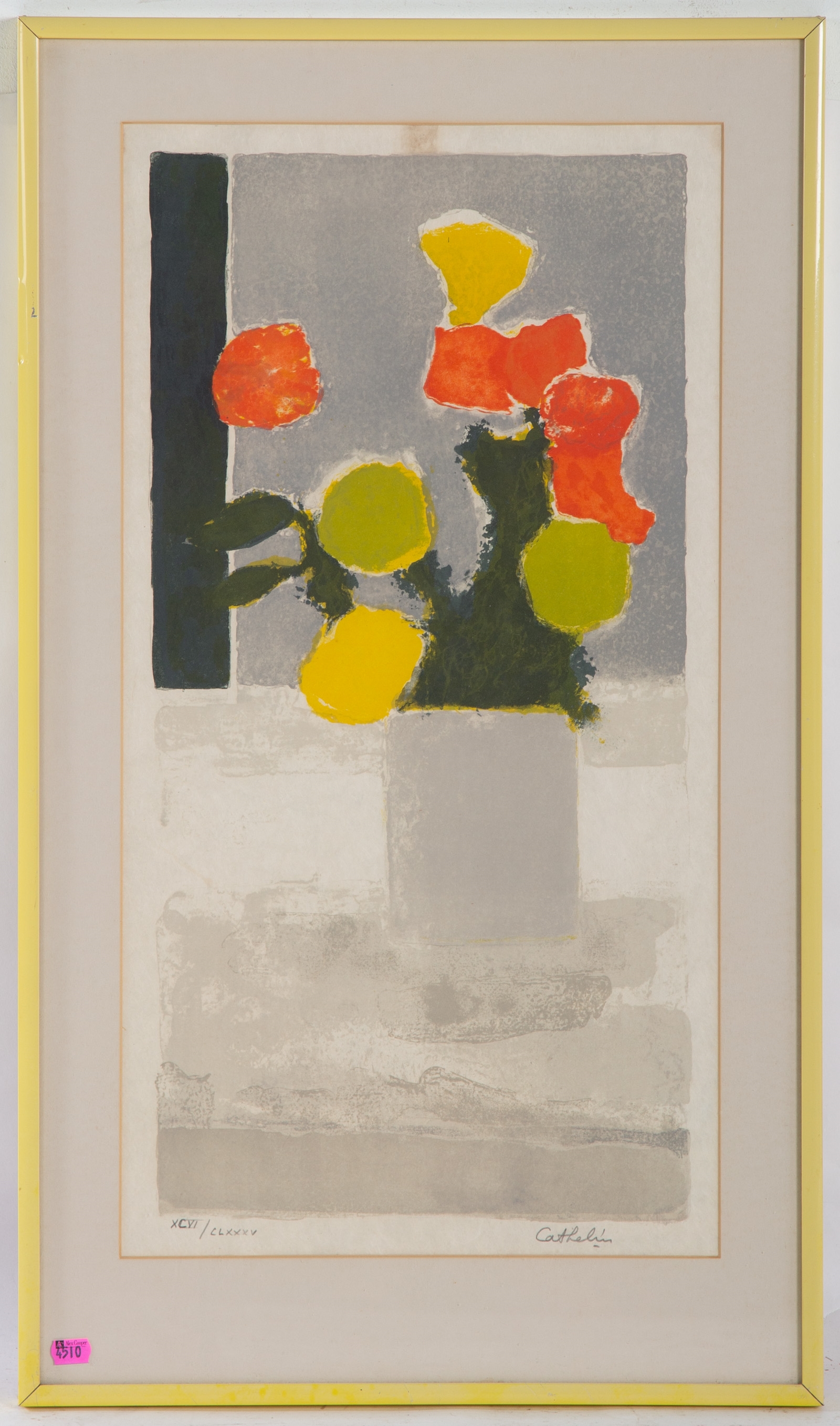 Bernard Cathelin | Vase of Flowers | MutualArt