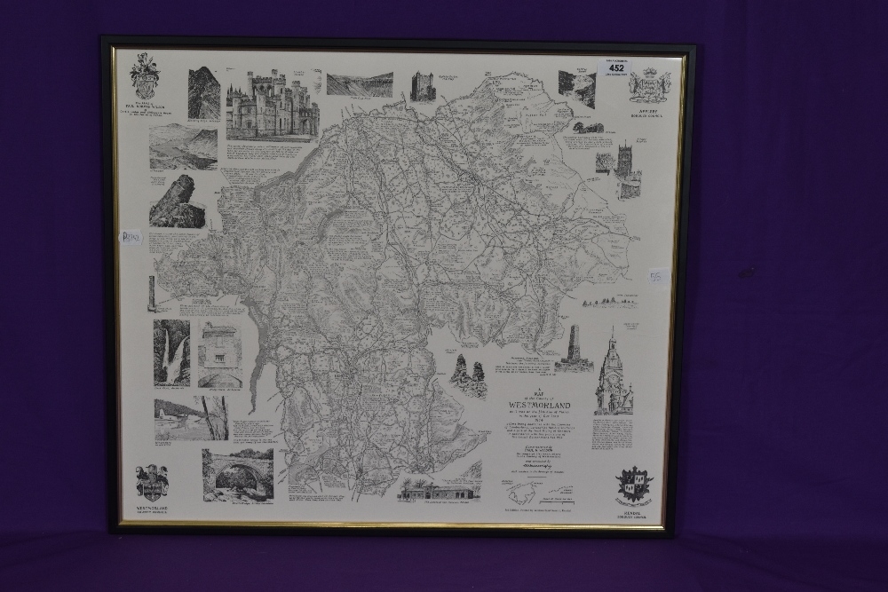 Alfred Wainwright | 'A Map of the County of Westmorland' | MutualArt
