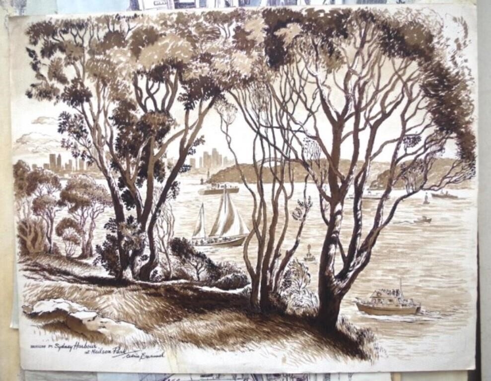 Cedric Emanuel | Vaucluse Point Sydney Harbour | MutualArt