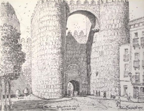 Cedric Emanuel | Town Gates | MutualArt