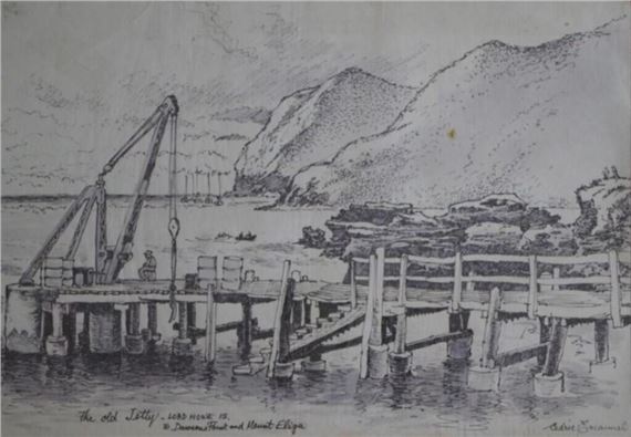 Cedric Emanuel | The Old Jetty - Lord Howe Is. | MutualArt