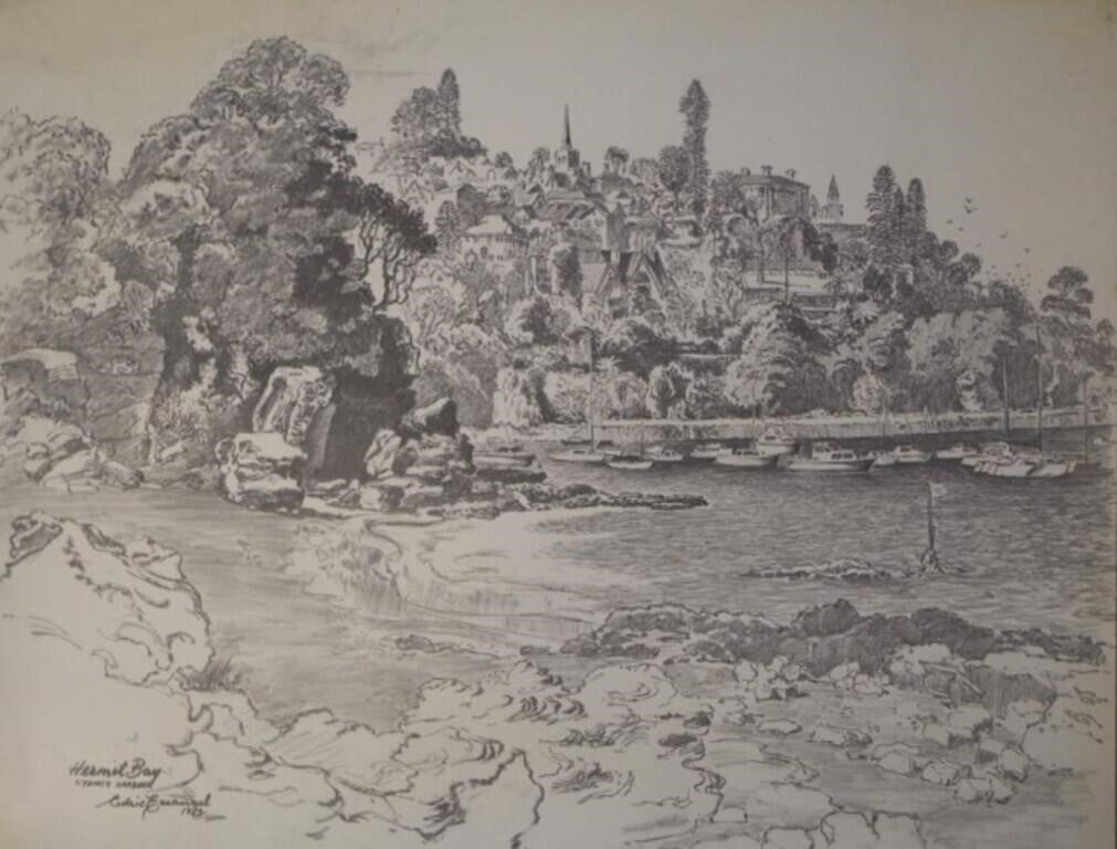 Cedric Emanuel | Hermit Bay Sydney Harbour | MutualArt