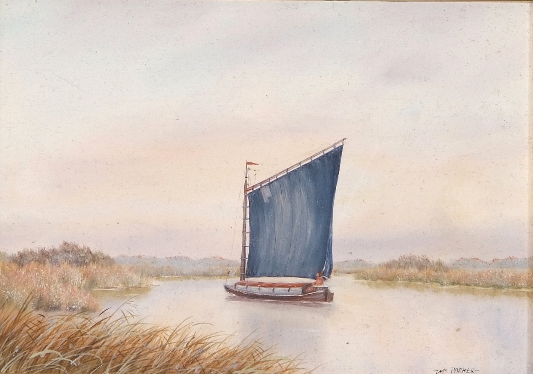 Maureen Parker | 'Wherry near Surlingham', 'Mill on the Thurne' and one ...