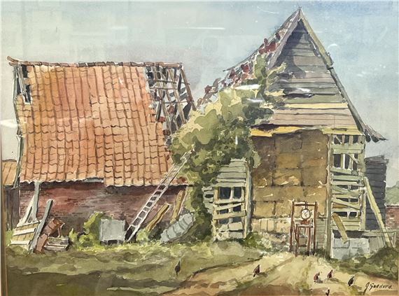 Jack Goddard | Suffolk Barn | MutualArt