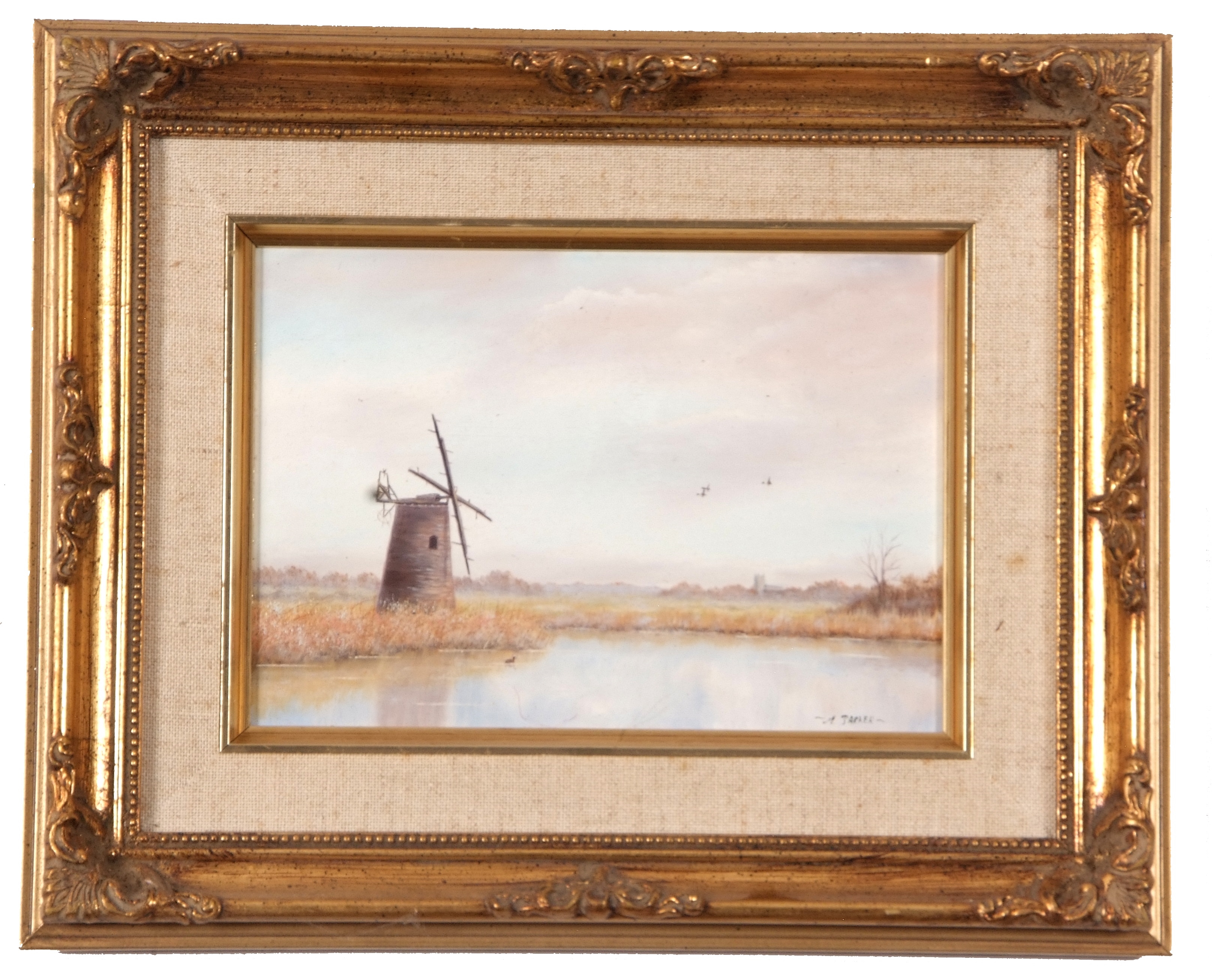 Maureen Parker | 'Wherry near Surlingham', 'Mill on the Thurne' and one ...