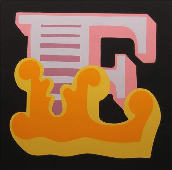 Ben Eine | The Letter 'E' | MutualArt