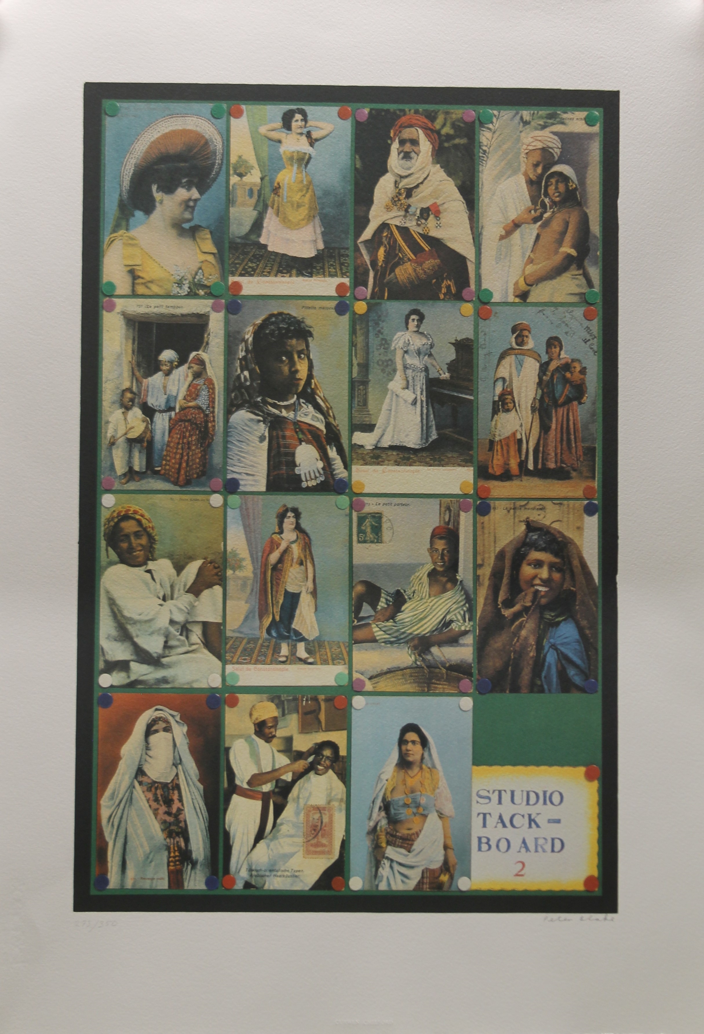 Peter Blake | Studio Tack-Board 2 | MutualArt
