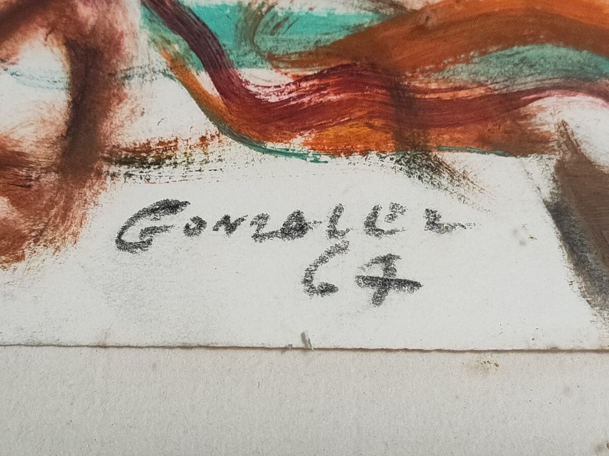 Marcel Gonzalez | LE MARIN ET LA BRETONNE (1967) | MutualArt