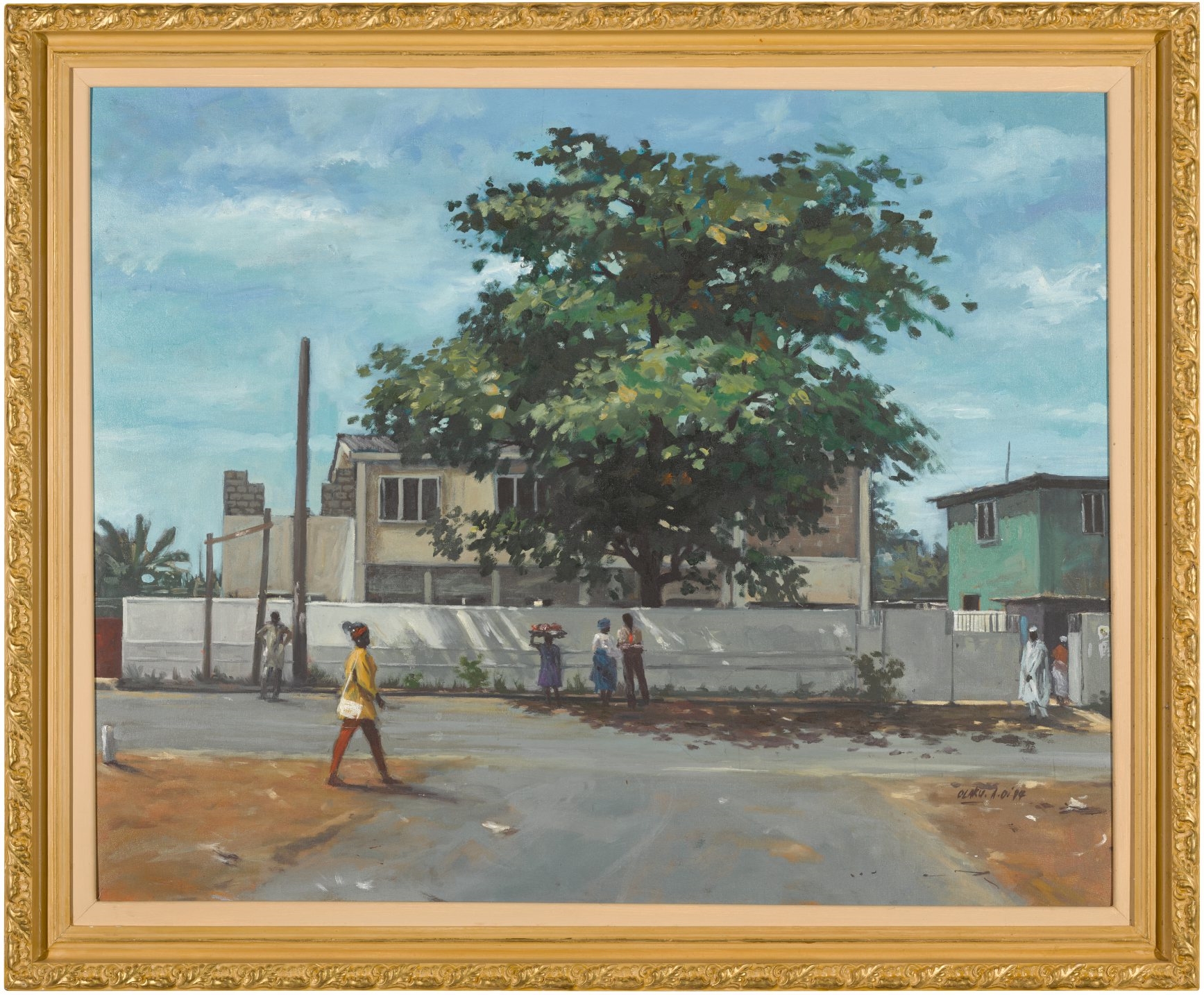 Abiodun Olaku | Untitled (Neighborhood) (1994) | MutualArt