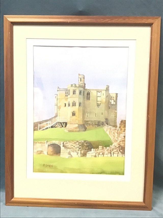 Ryan Quickfall | study of Warkworth Castle | MutualArt