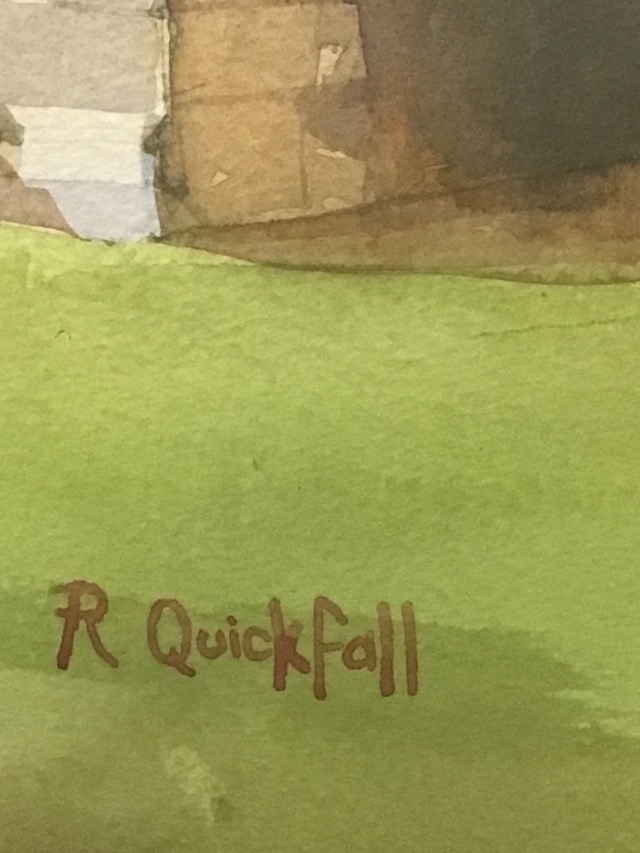 Ryan Quickfall | study of Warkworth Castle | MutualArt