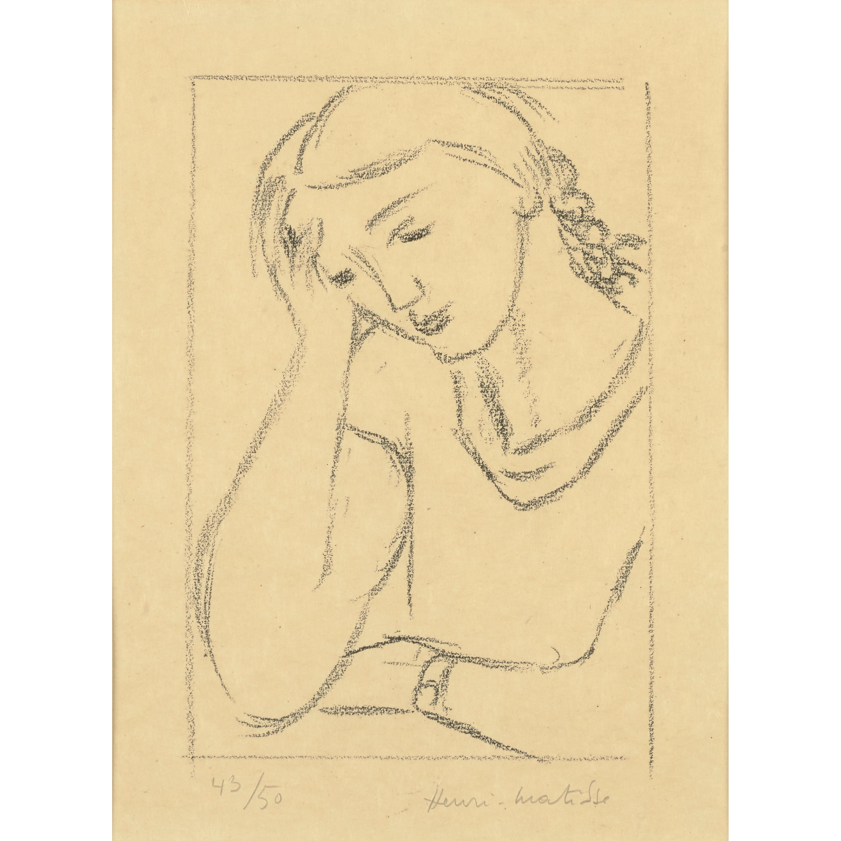 Henri Matisse | Feuilles (1949) | MutualArt