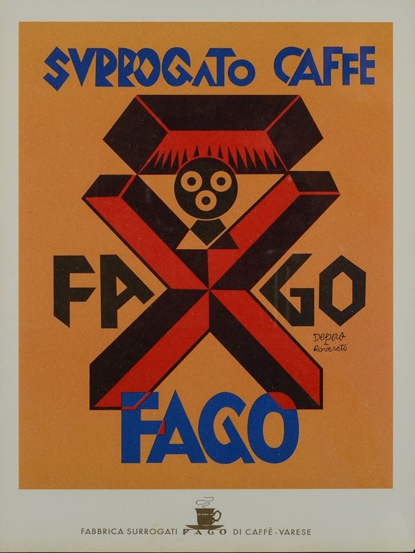 Fortunato Depero | Surrogato Caffè Fago | MutualArt