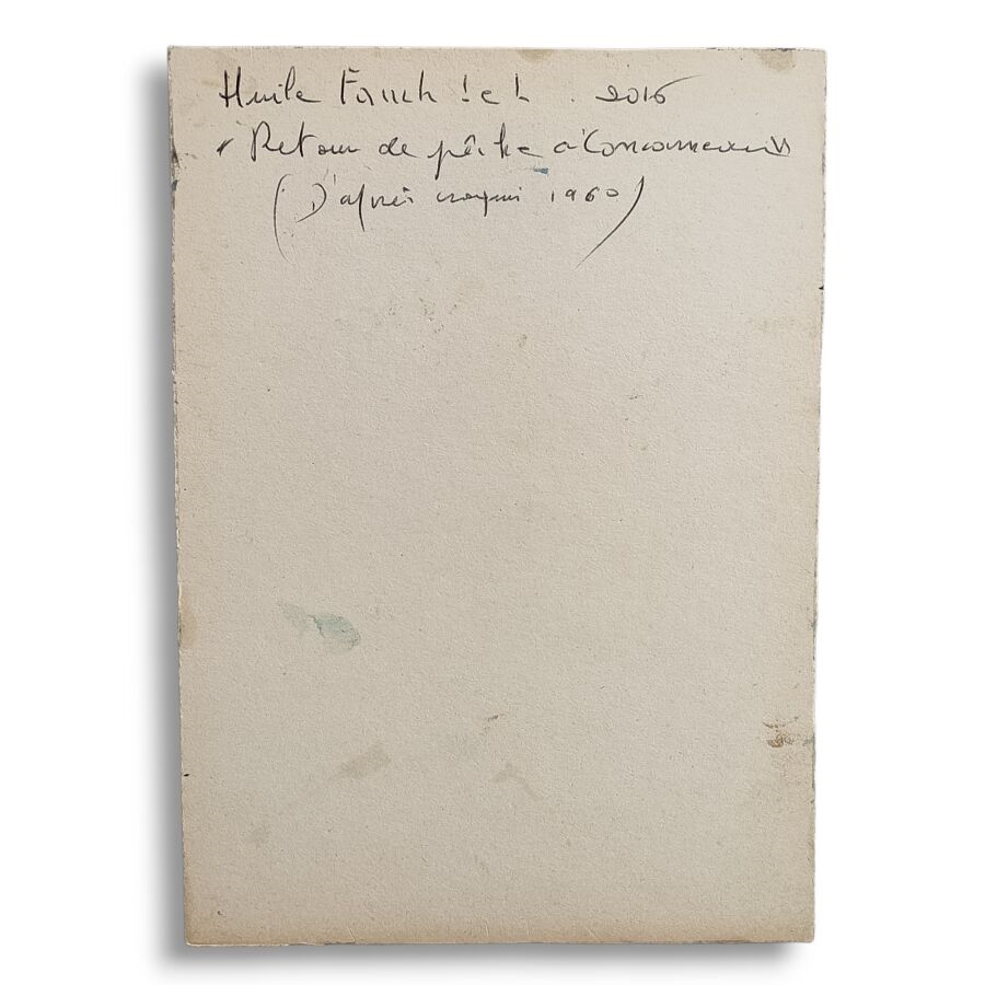 Fanch Lel | CONCARNEAU, RETOUR DE PÊCHE (2016) | MutualArt