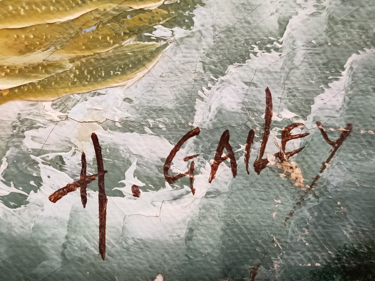 H. Gailey | L'ENVOL DES MOUETTES PRÈS DES VAGUES | MutualArt