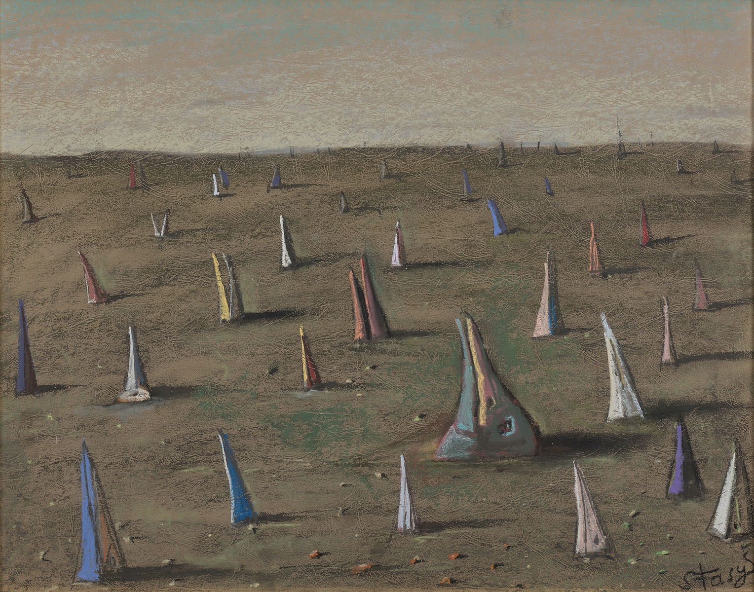 Stasys Eidrigevicius | Dzioby | MutualArt