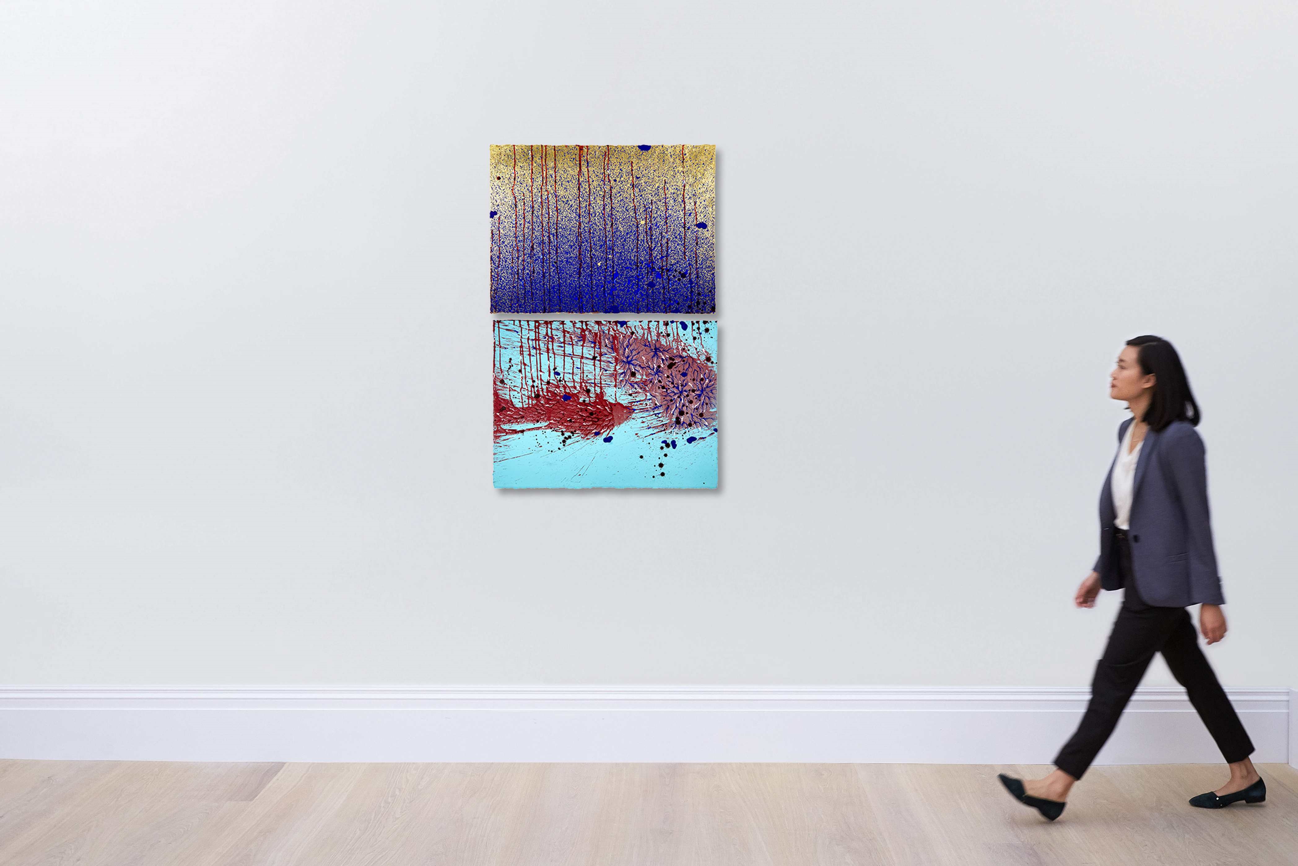 Imran Qureshi | Strings Attached (2022) | MutualArt
