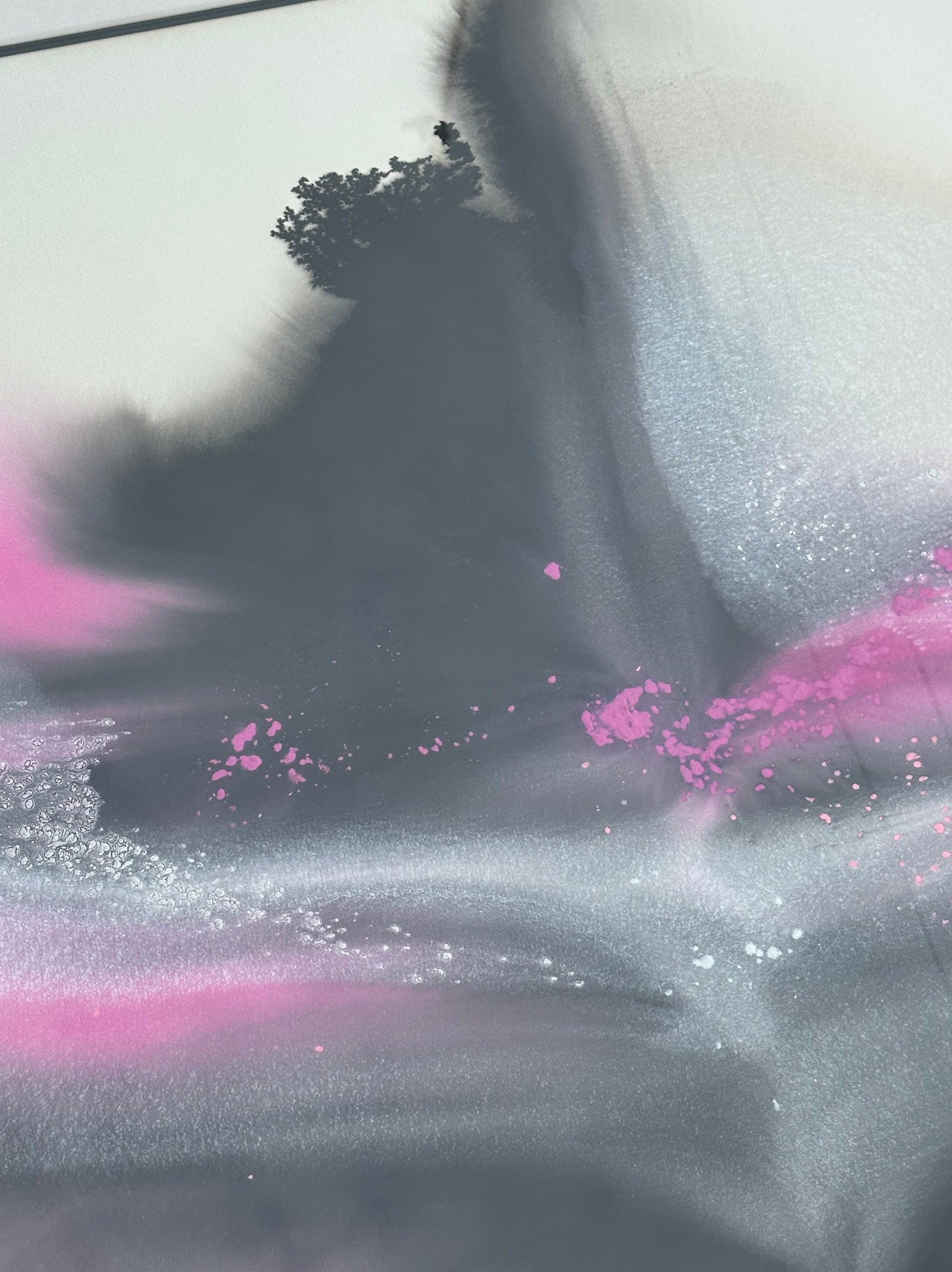Mac Jamison | Wall Size Abstract Watercolor | MutualArt