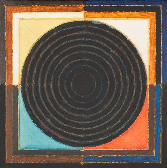 Syed Haider Raza | Bindu-Temps-Espace (1988) | MutualArt