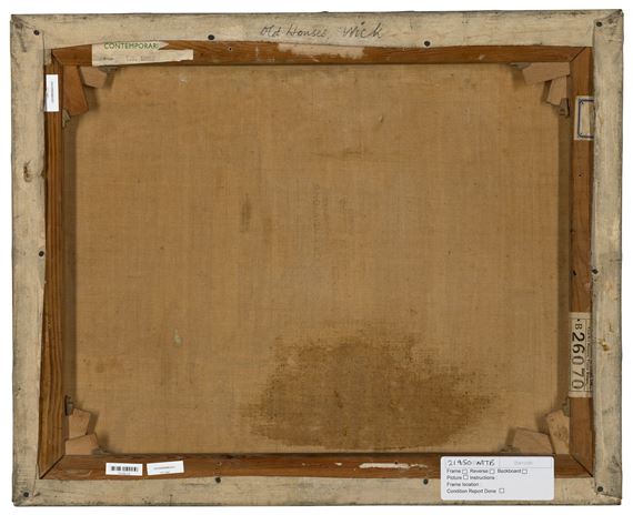 Laurence Stephen Lowry | Old Houses, Wick (1936) | MutualArt