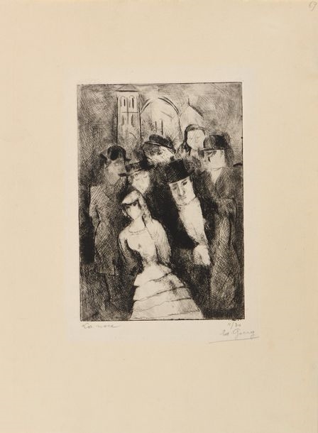 Edouard Joseph Goerg | The wedding | MutualArt