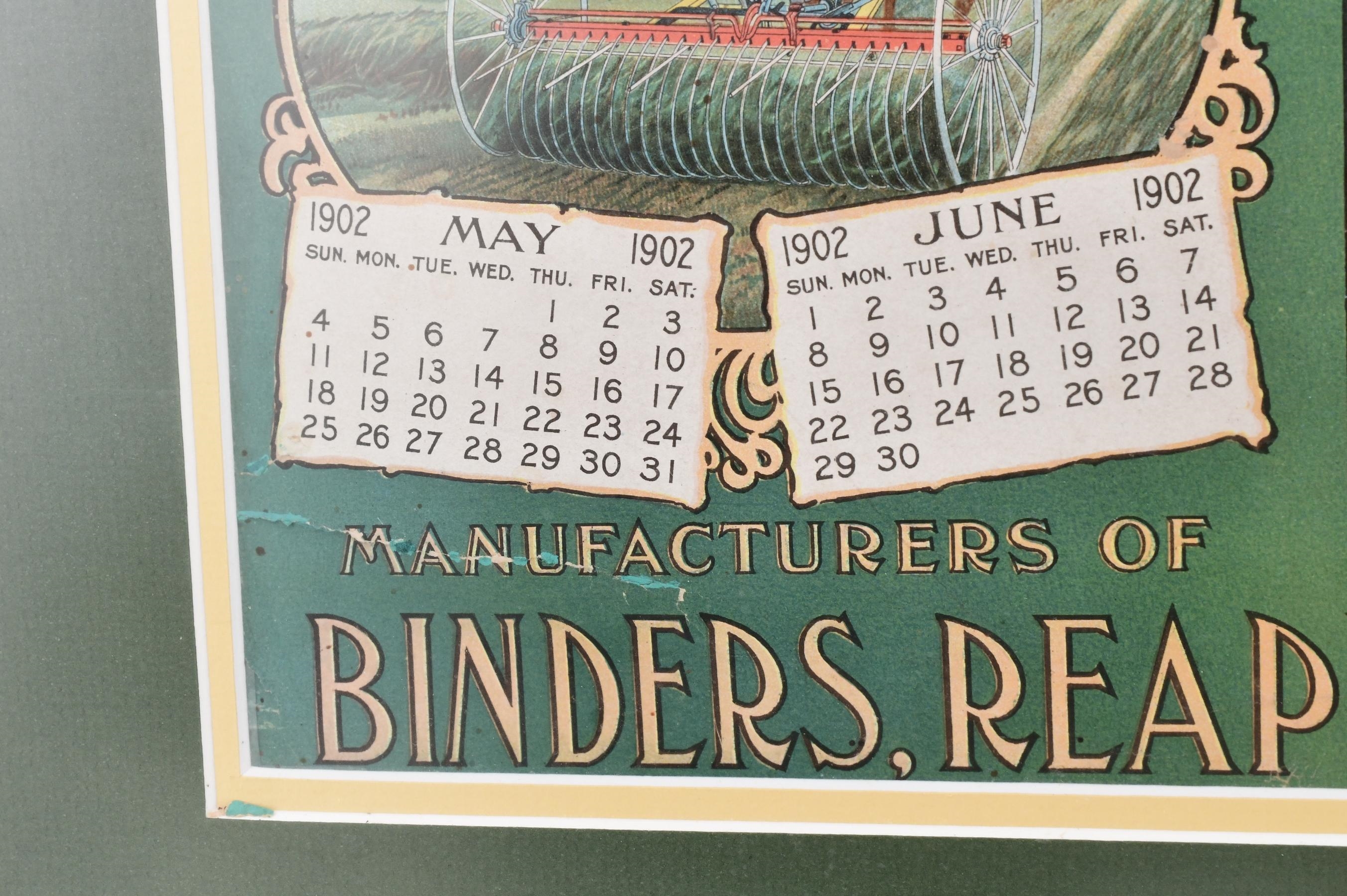 Copyright | Deering Harvester Company 1902 Advertising Calendar (Early ...