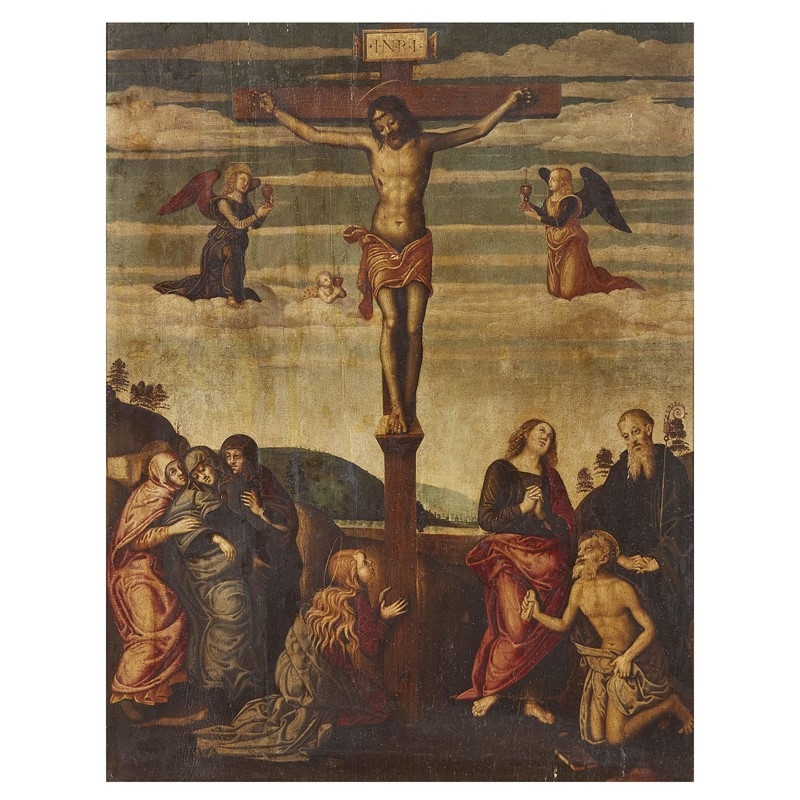 Pietro Vannucci | THE CRUCIFIXION | MutualArt