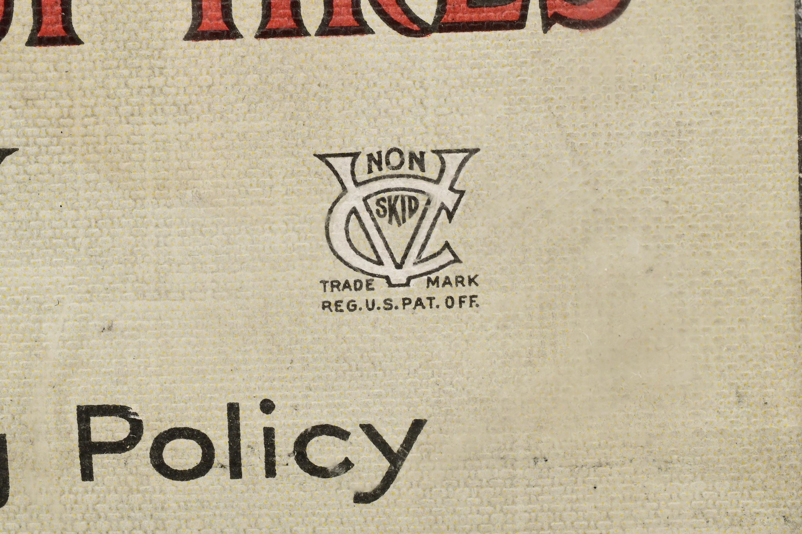 Copyright | Pennsylvania Oilproof Vacuum Cup Tires Paper Advertising ...