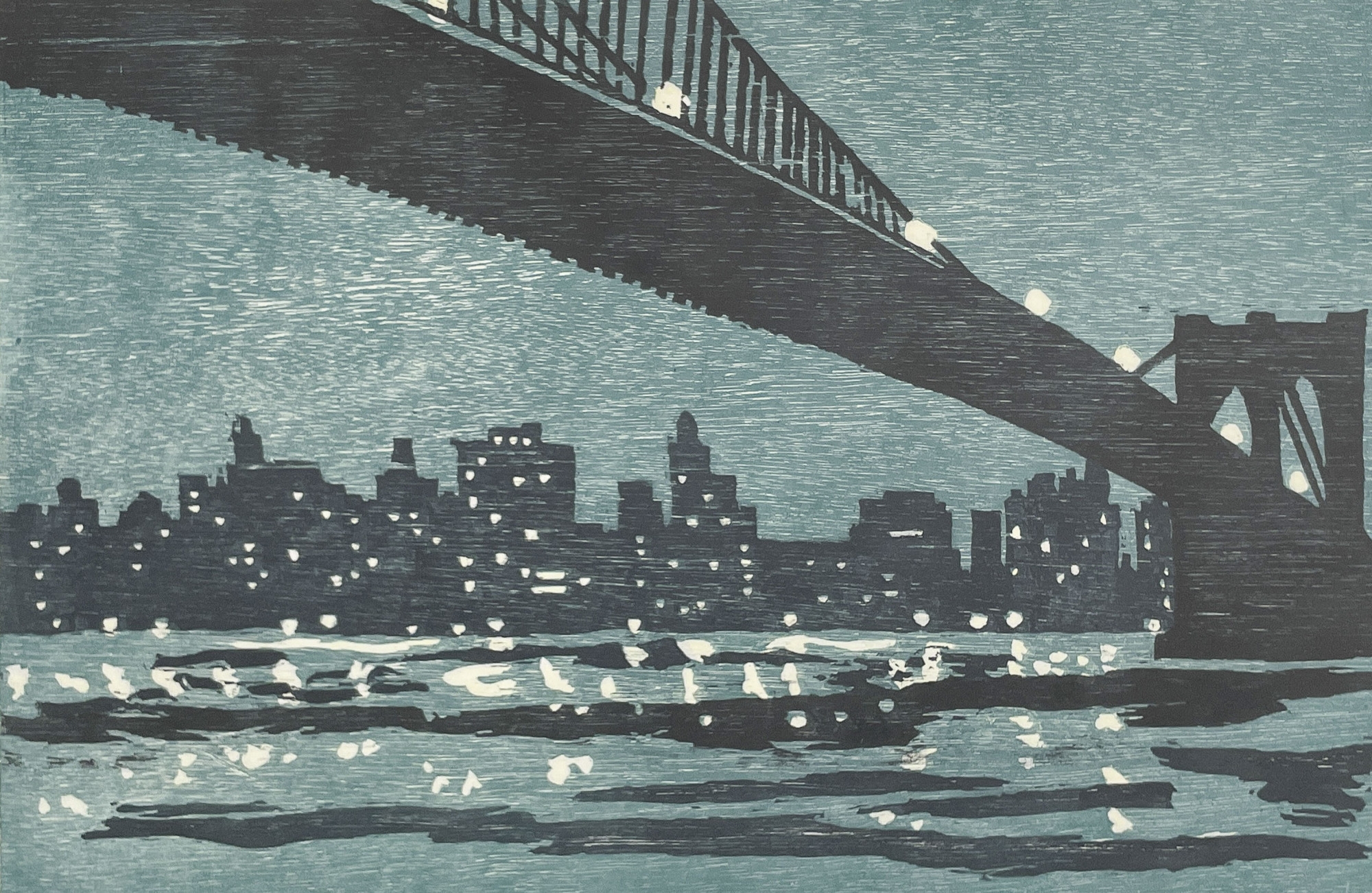 Richard Bosman | Brooklyn Bridge | MutualArt