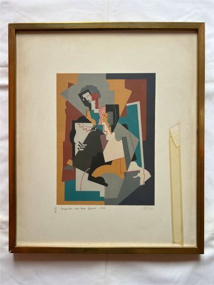 Albert Gleizes | Composition with two figures | MutualArt