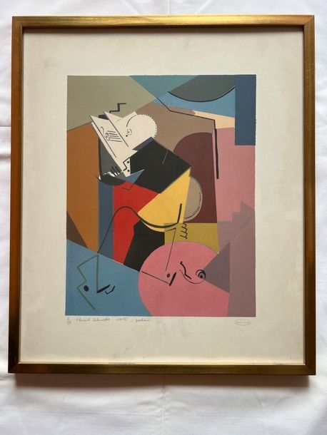 Albert Gleizes | Portrait of pianist Florent SCHMIDT | MutualArt