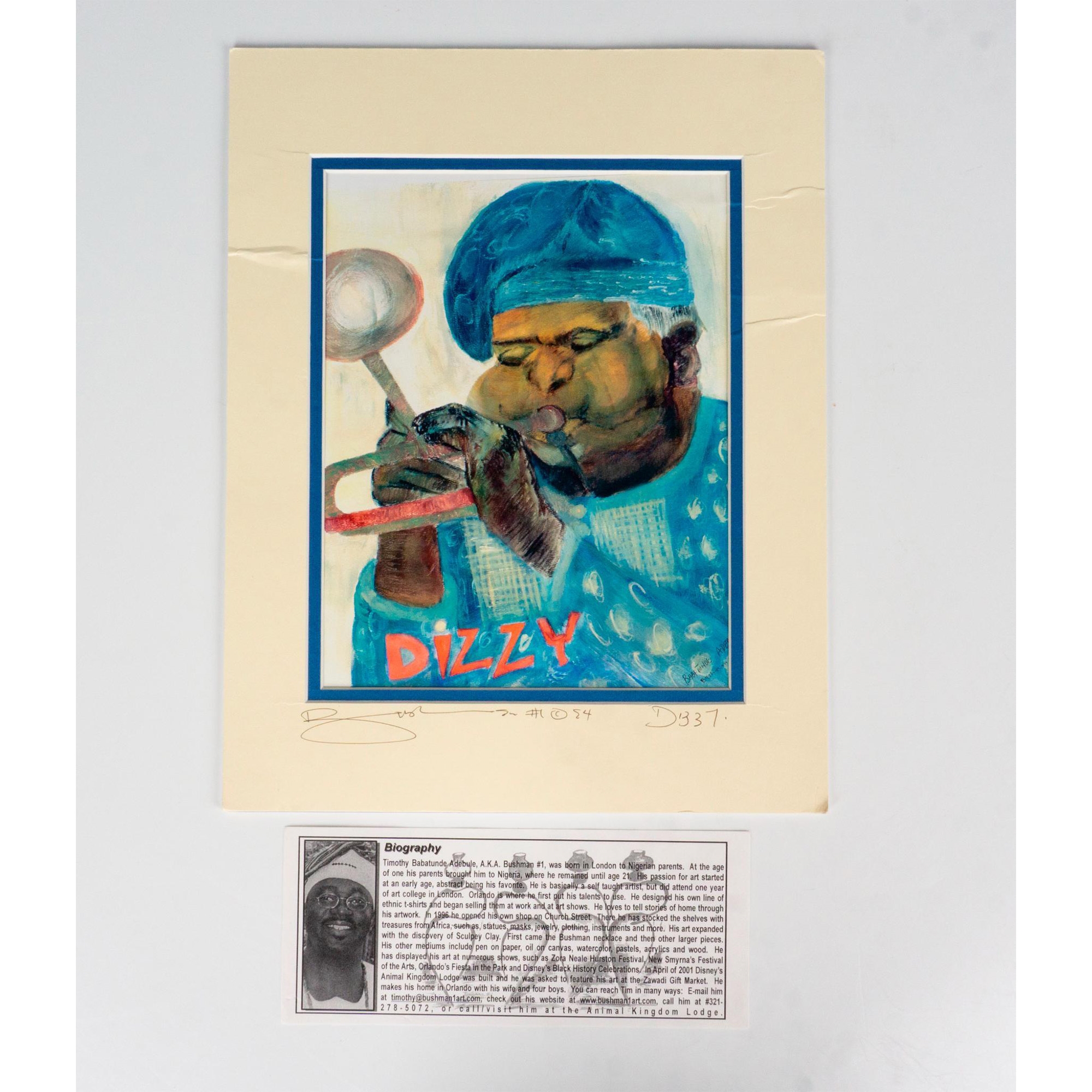 Timothy Babatunde Adebule | DIZZY (1994) | MutualArt