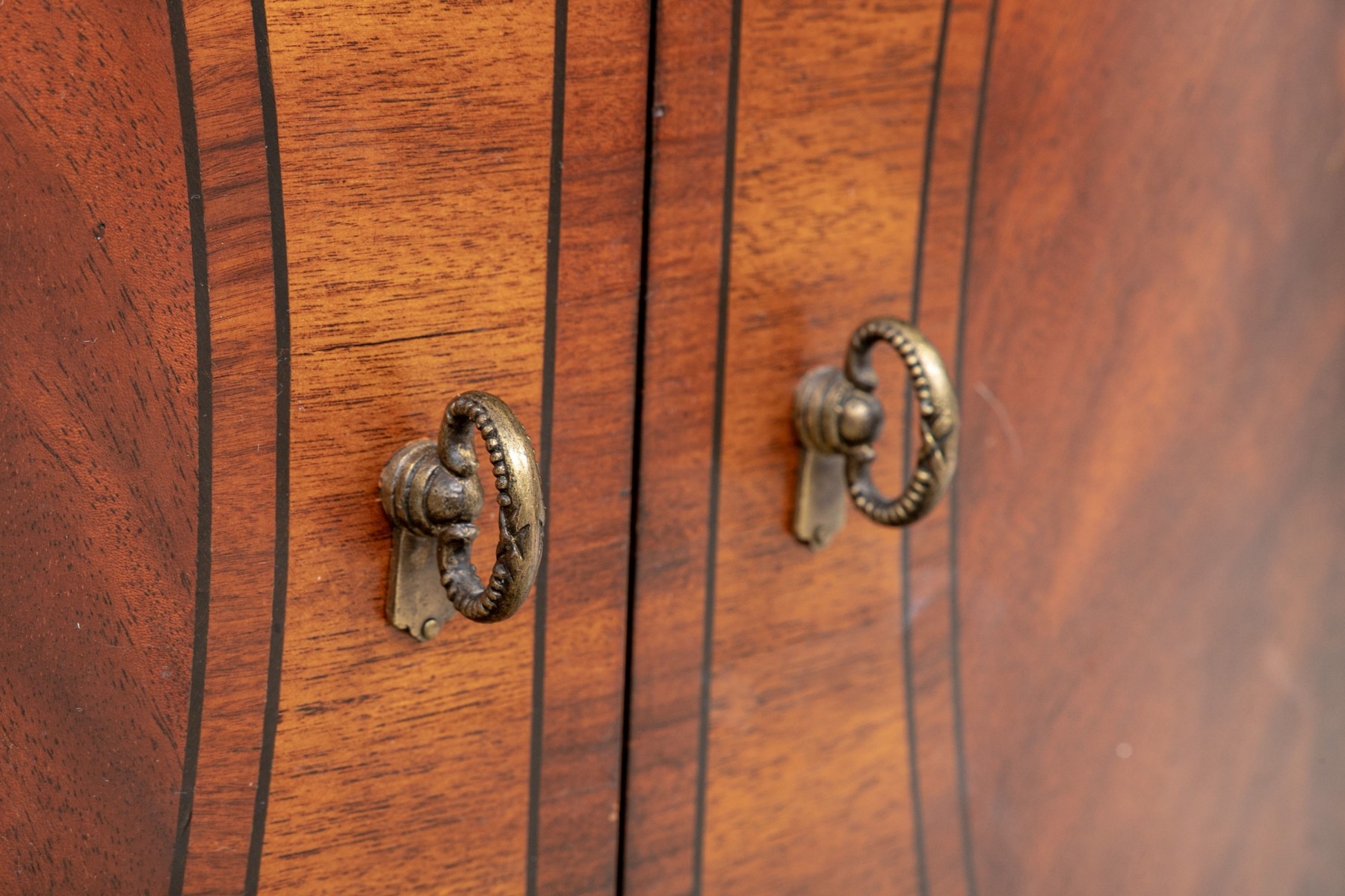 Ethan Allen | Vintage Ethan Allen Demiliune Server Cabinet | MutualArt
