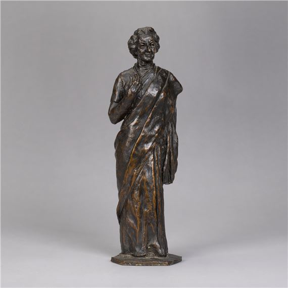 Fredda Brilliant | Untitled (Indira Gandhi) (1981) | MutualArt