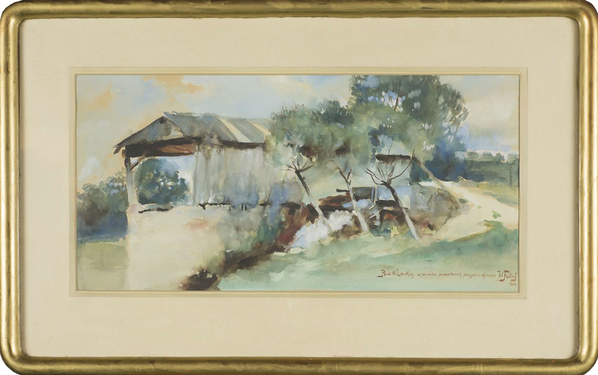 Julian Falat | STARY MŁYN (1902) | MutualArt