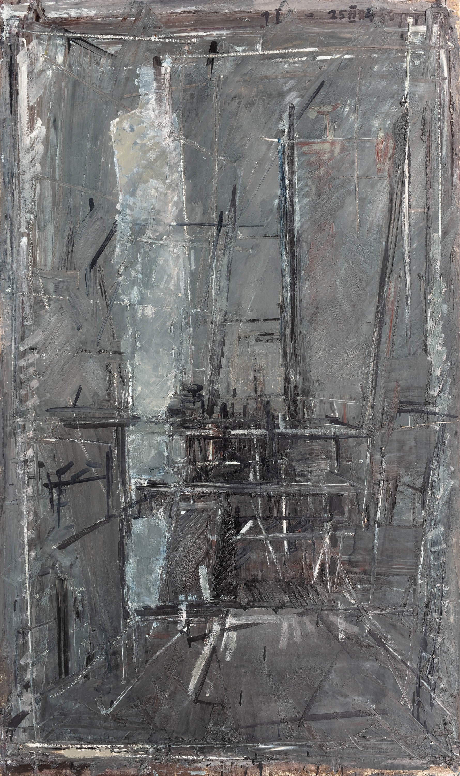 Jacek Sienicki | Wnętrze pracowni, 1984 | MutualArt