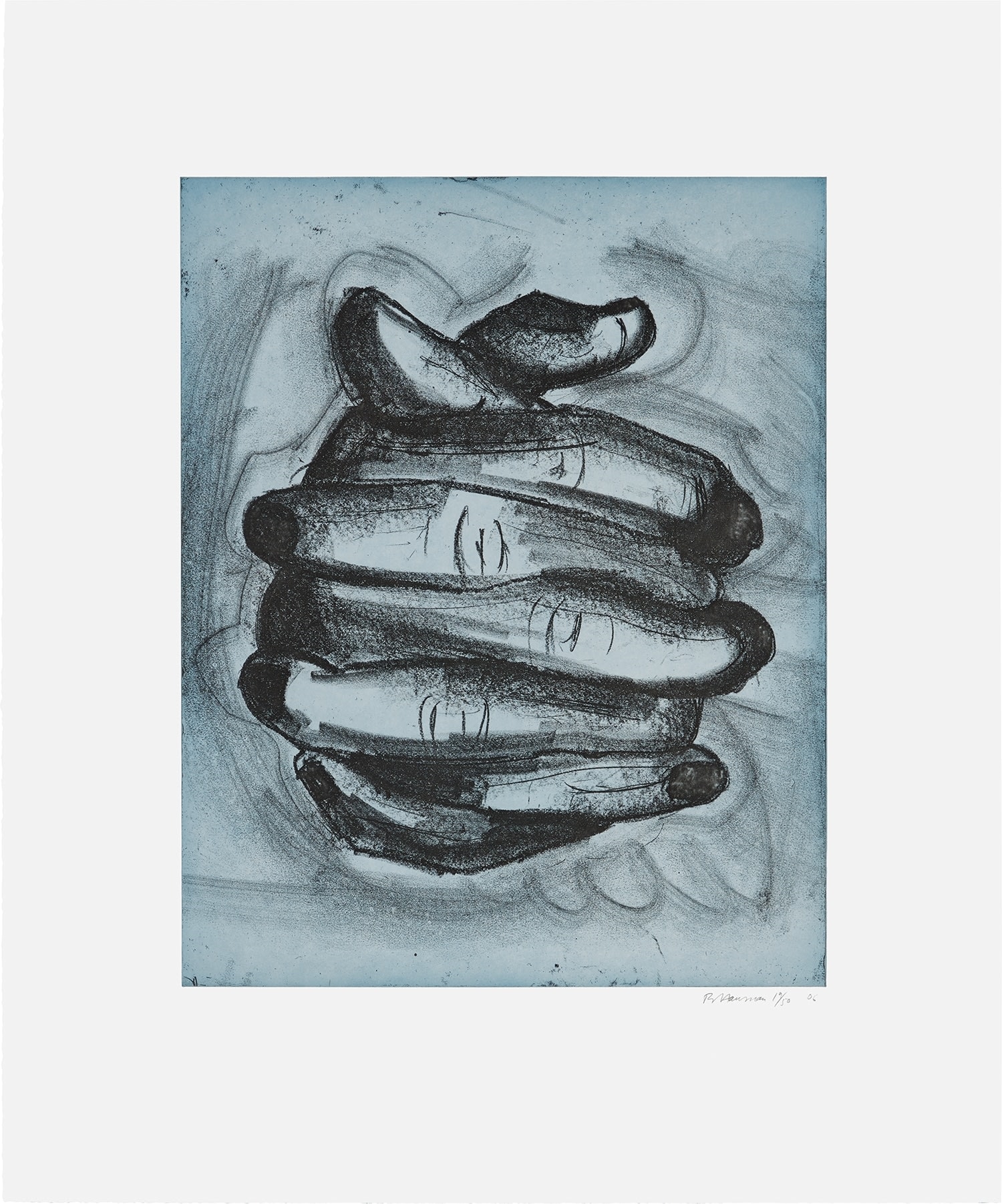 Bruce Nauman | Soft Ground Etching (2007) | MutualArt
