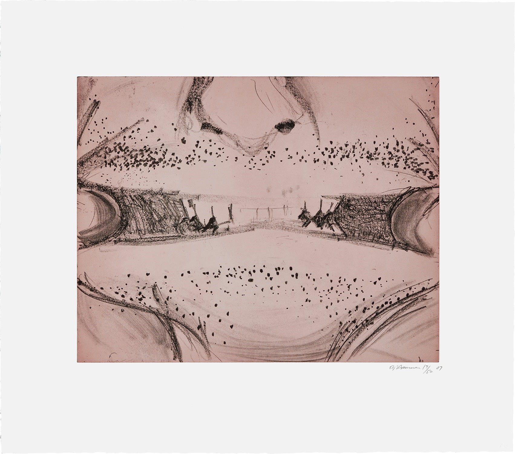 Bruce Nauman | Soft Ground Etching (2007) | MutualArt