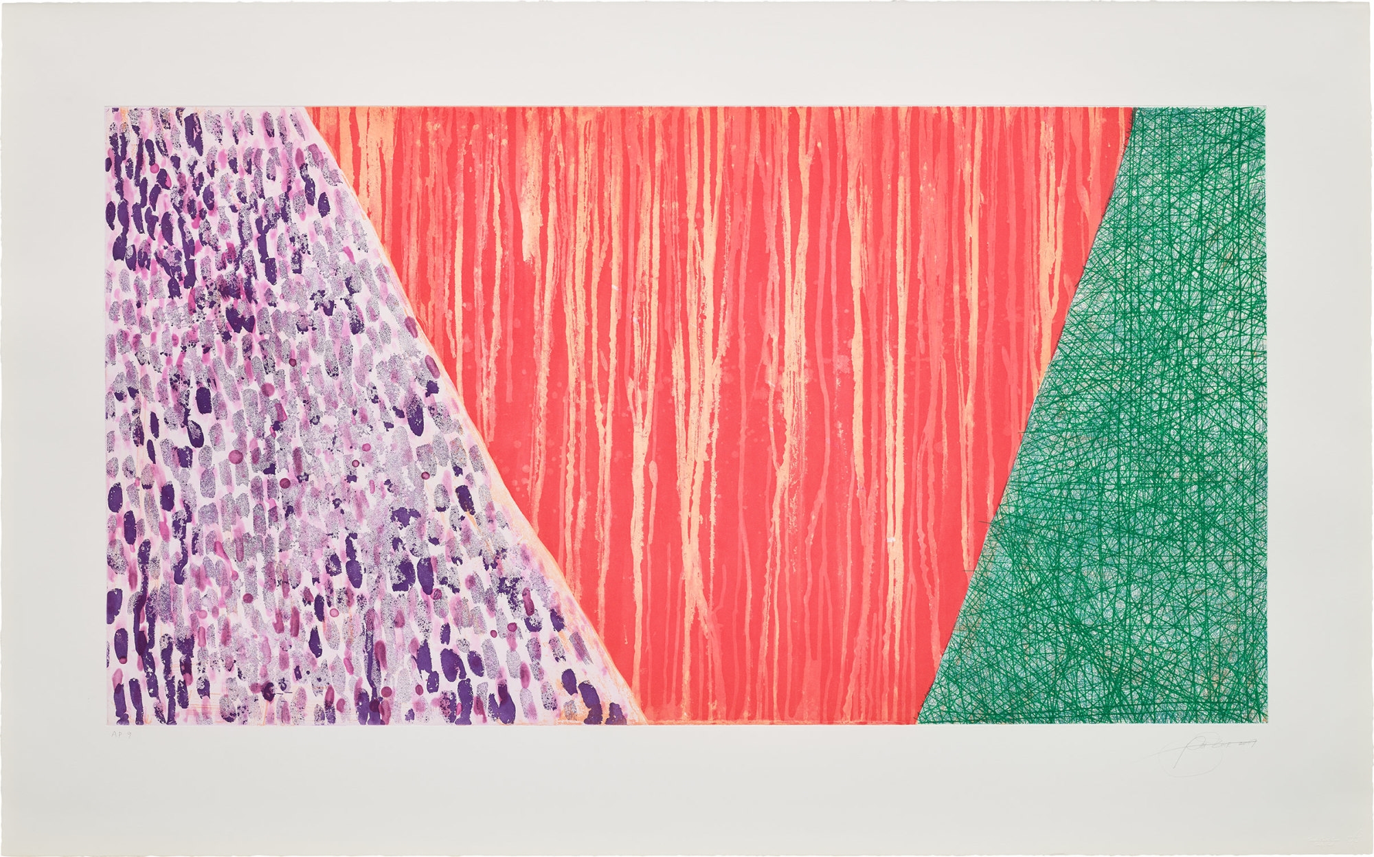 Pat Steir | Alphabet: Secondary (2007) | MutualArt