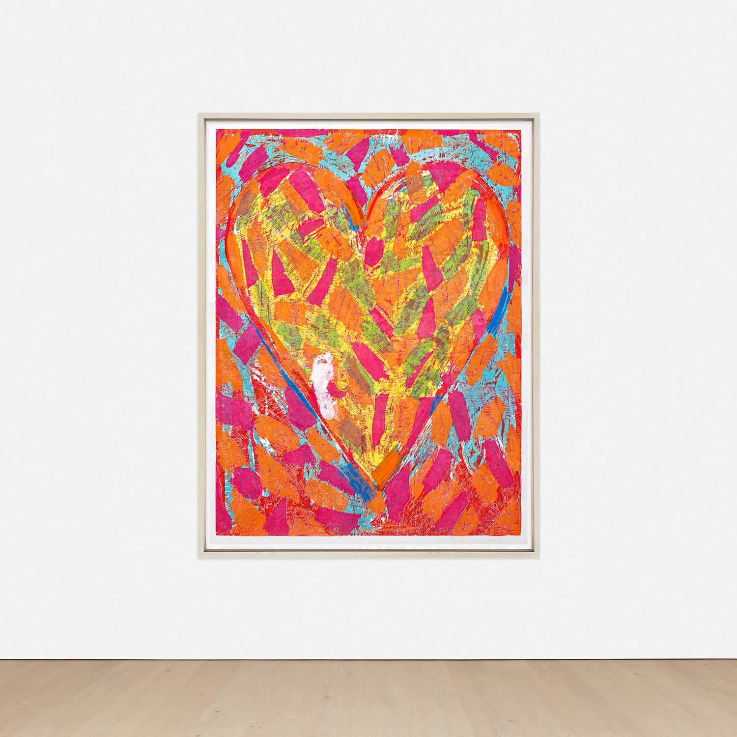 Jim Dine | The White Foot (B. 101) (2003) | MutualArt