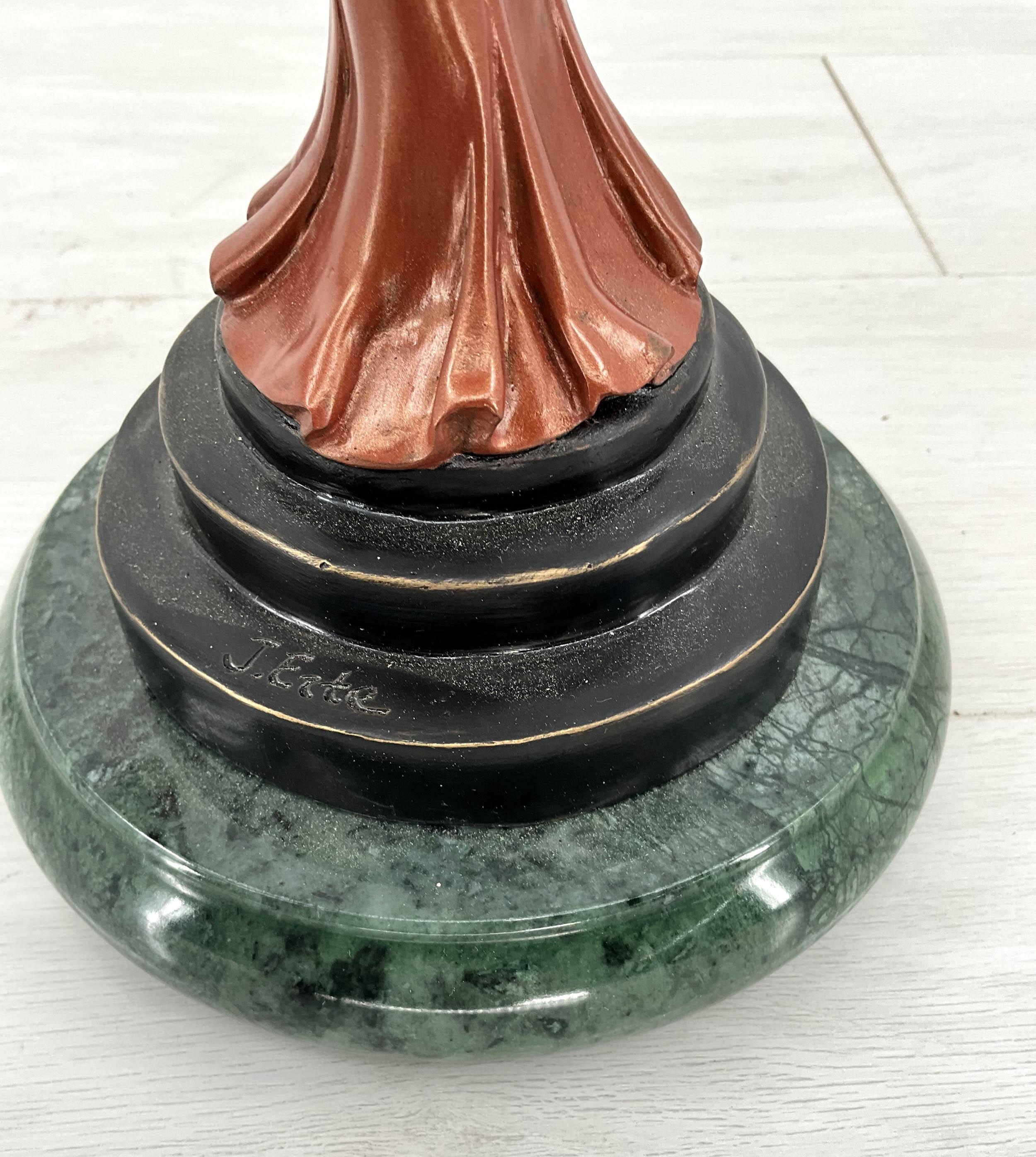 Erté | Female figure with mask | MutualArt